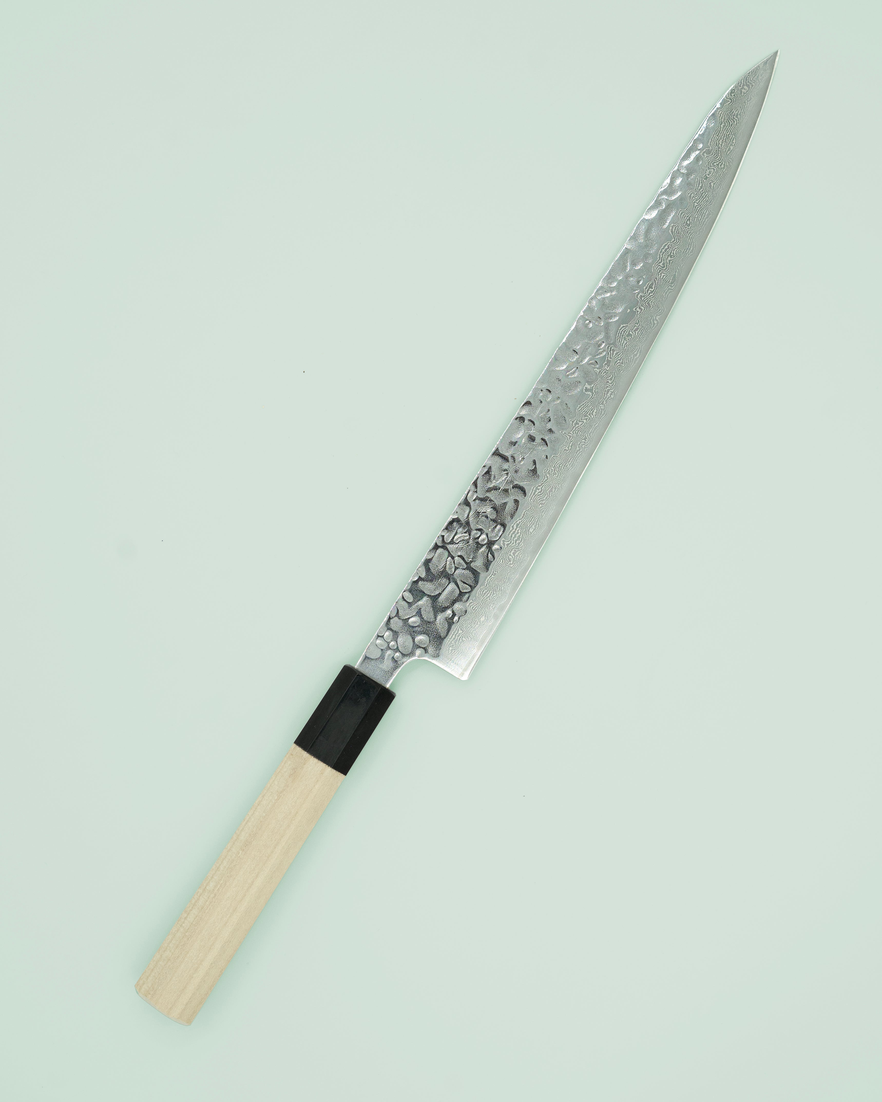 Sujihiki Knife | Hand forged Japanese kitchen knife | CERAMIC COOK ...